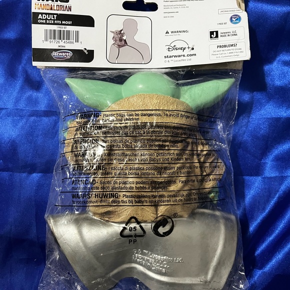 Toys | Star Wars Grogu Shoulder Sitter Baby Yoda Mandalorian Costume ...